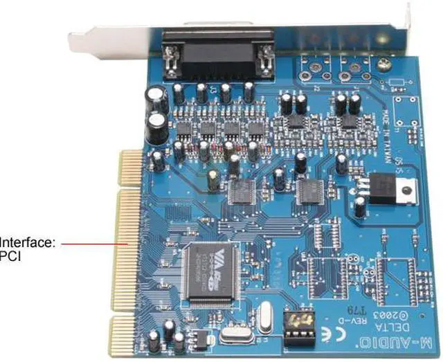 M-AUDIO 9900-40757-00 Delta 44 Professional Sound Card - Newegg.com