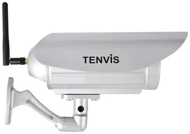 TENVIS IP391W Outdoor Day/Night w/ IR Cut Motion Detection Wireless IP ...