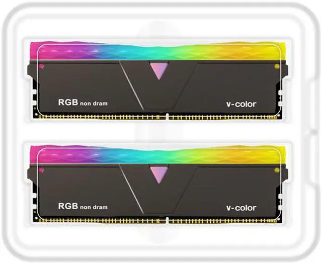 V-color Prism Pro RGB 2x0GB Gaming Dummy Memory Model TY-E6PYKWK ...