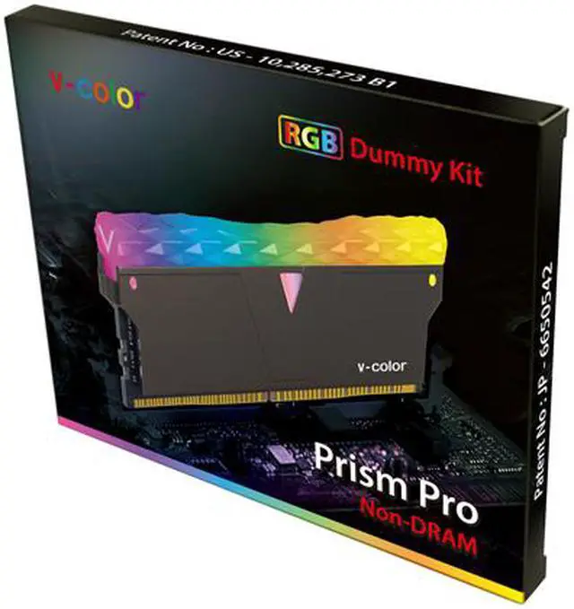 V-color Prism Pro RGB 2x0GB Gaming Dummy Memory Model TY-E6PYKWK ...