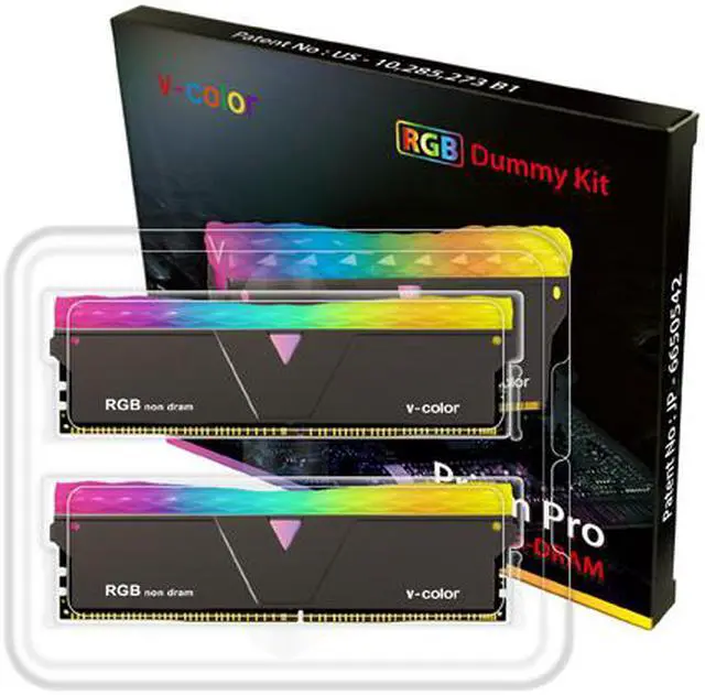 V-color Prism Pro RGB 2x0GB Gaming Dummy Memory Model TY-E6PYKWK ...