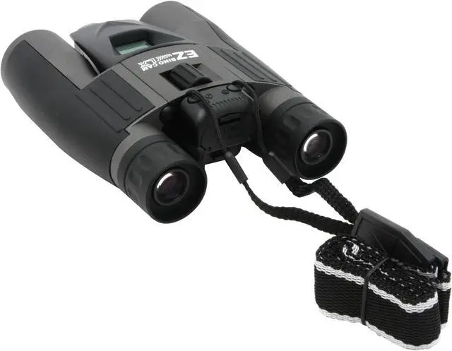 Ezonics EZ-637 Black 2MP BinoCamLX Binocular and 2MP Digital Camera in ...