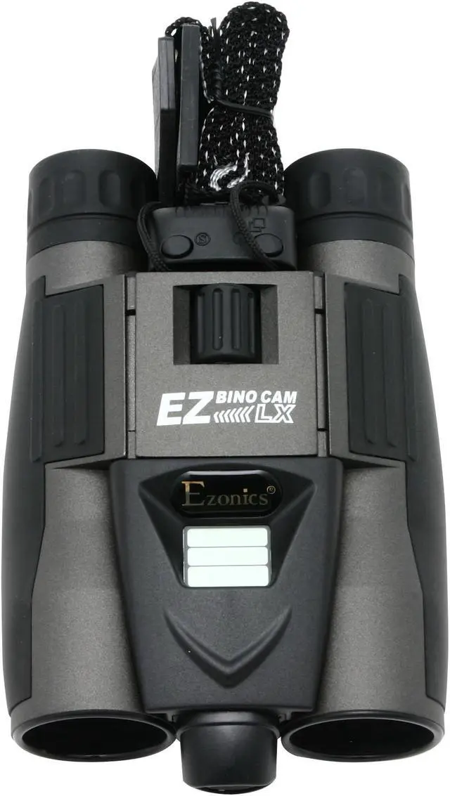 Ezonics EZ-637 Black 2MP BinoCamLX Binocular and 2MP Digital Camera in ...