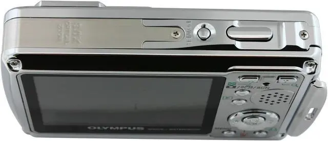 OLYMPUS Stylus 720 SW Silver 7.1 MP Digital Camera w/10 ft. Waterproof ...