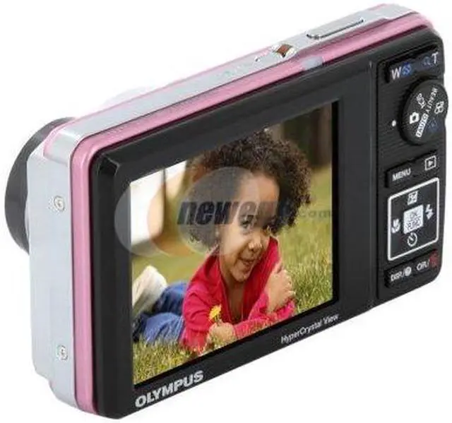 OLYMPUS Stylus 7010 Pink 12.0 MP 28mm Wide Angle Digital Camera ...
