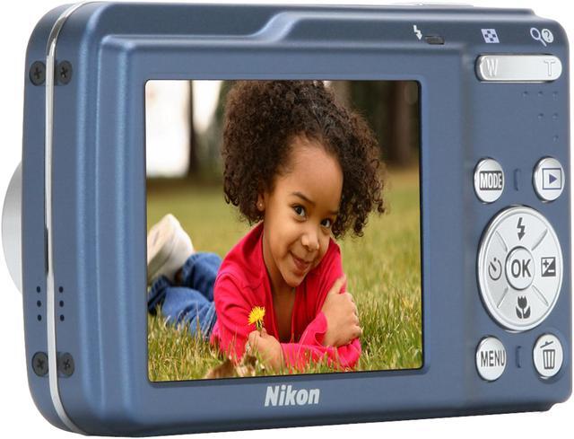 Nikon CoolPix S210 Cool Blue 8.0 MP Digital Camera - Newegg.com Nikon CoolPix S210 Cool Blue 8.0 MP Digital Camera - Newegg.com