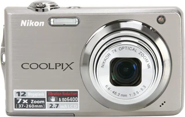 Nikon COOLPIX S630 Titanium Silver 12.0 MP Digital Camera - Newegg.com