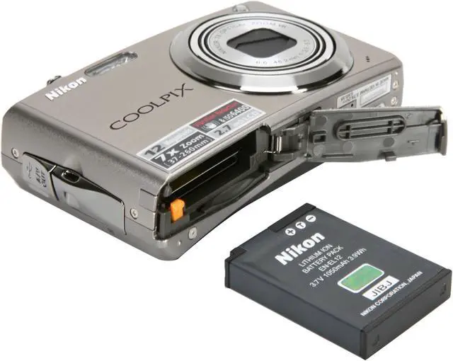 Nikon COOLPIX S630 Titanium Silver 12.0 MP Digital Camera - Newegg.com