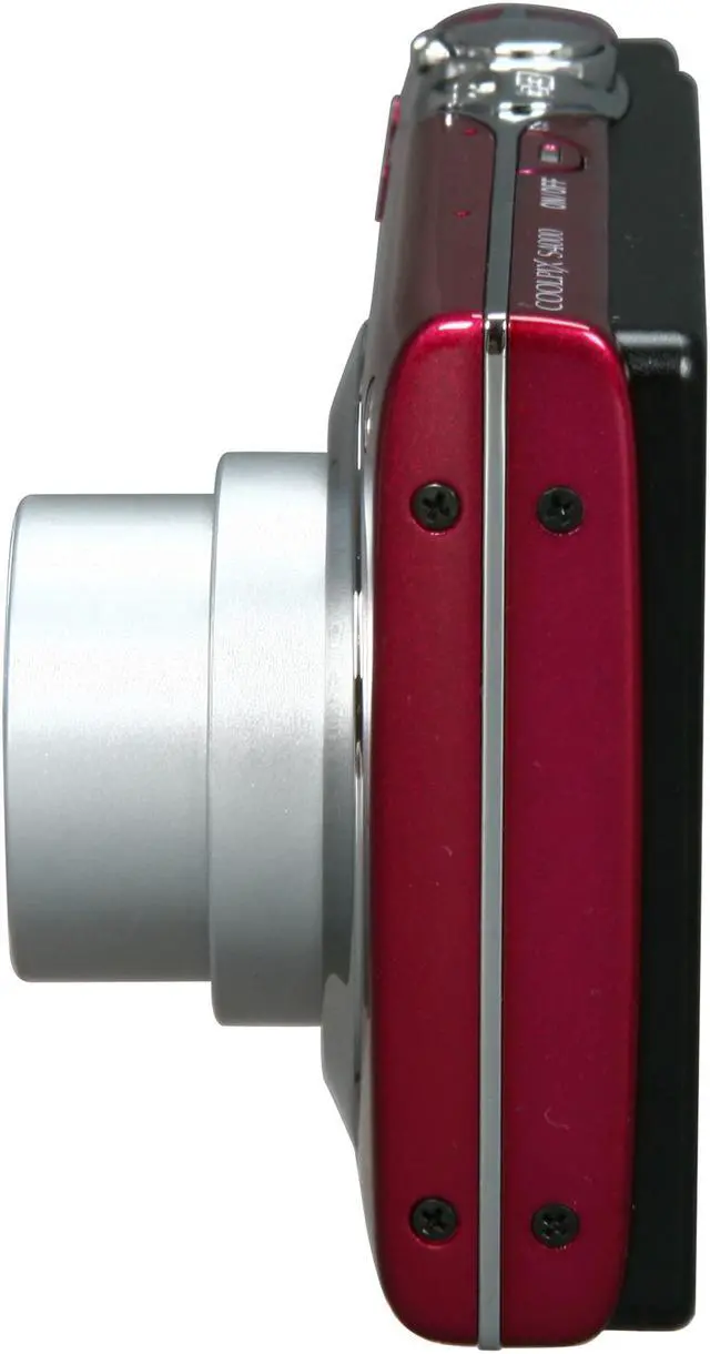 Nikon COOLPIX S4000 Red 12.0 MP 27mm Wide Angle Digital Camera - Newegg.com