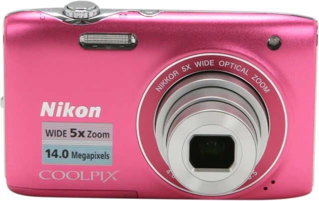 Nikon COOLPIX S3100 Pink 14.0 MP Digital Camera - Newegg.com