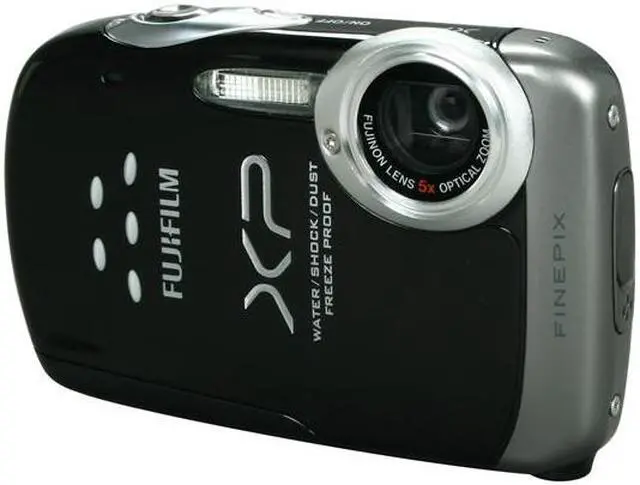FUJIFILM FINEPIX XP10 Black 12.0 MP Waterproof Shockproof Digital Camera - Newegg.com