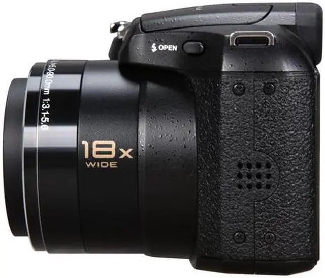 Refurbished: FUJIFILM FINEPIX S1800 Black 12.0 MP 28mm Wide Angle ...