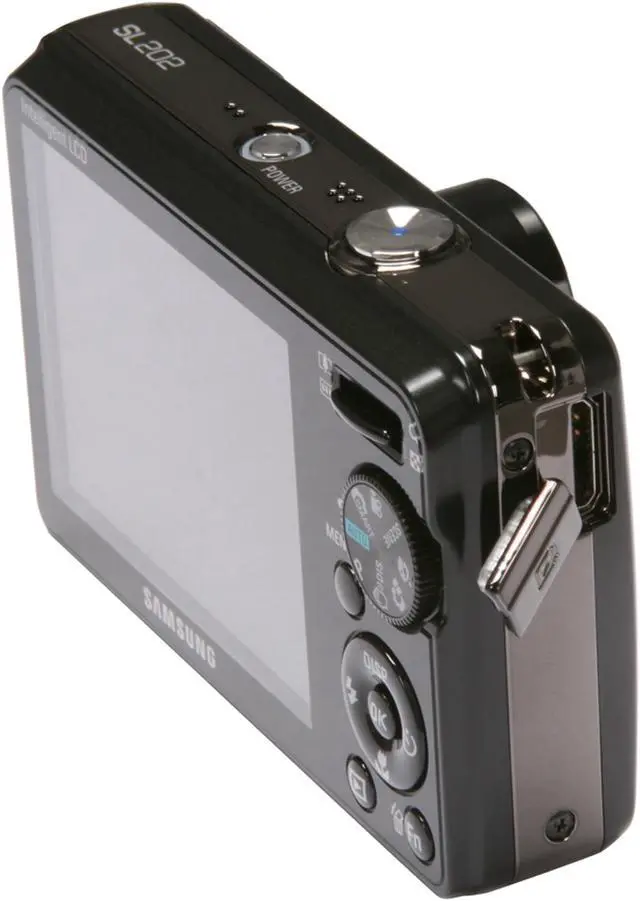 SAMSUNG SL202 Black 10.2 MP Digital Camera - Newegg.com