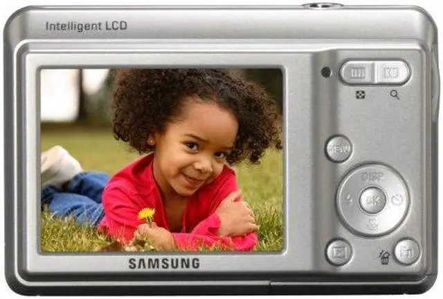 SAMSUNG SL30 Silver 10.2 MP Digital Camera - Newegg.com