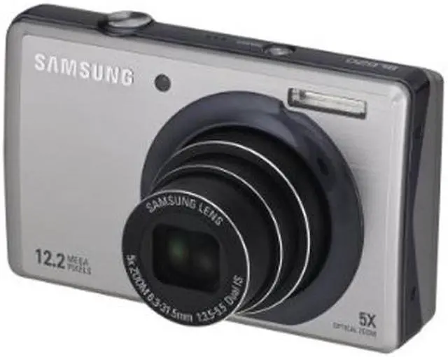 SAMSUNG SL620 Silver 12.2 MP Digital Camera - Newegg.com