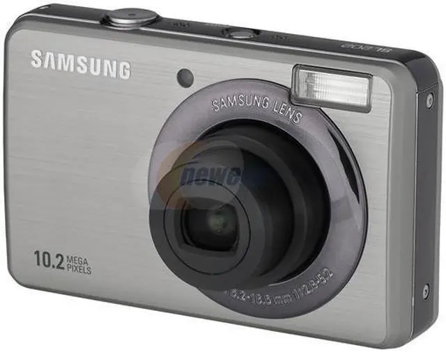 SAMSUNG SL202 Silver 10.2 MP Digital Camera - Newegg.com