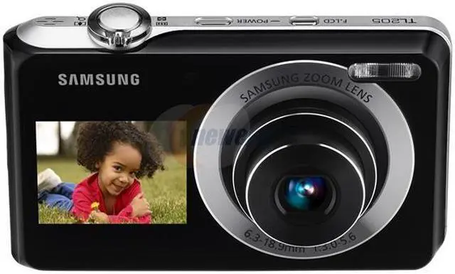 SAMSUNG DualView TL205 12.2 MP Digital Camera - Newegg.com