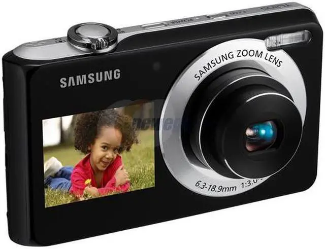 SAMSUNG DualView TL205 12.2 MP Digital Camera - Newegg.com