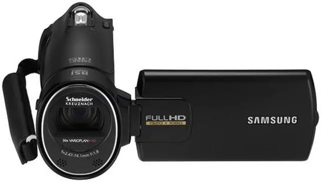 SAMSUNG H300 Black Full HD HDD/Flash Memory Camcorder - Newegg.com
