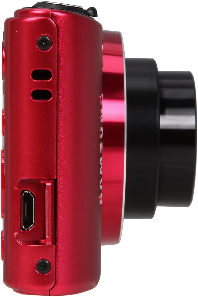 SAMSUNG EC-WB30FZBPRUS Red 16.2 MP Wide Angle Digital Camera - Newegg.com