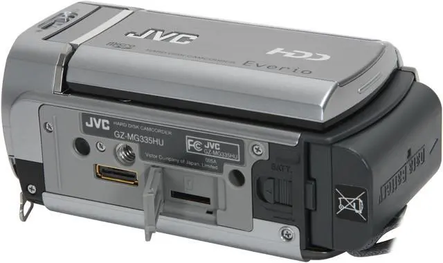 JVC Everio GZ-MG335H Silver 1/6" CCD 2.7" 112K 35X Optical Zoom 30GB ...