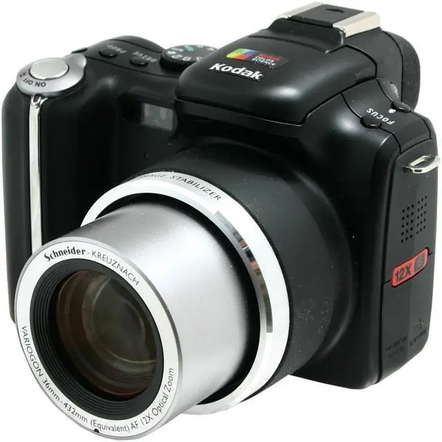 Refurbished: Kodak P850 Black 5.1 MP Digital Camera - Newegg.com