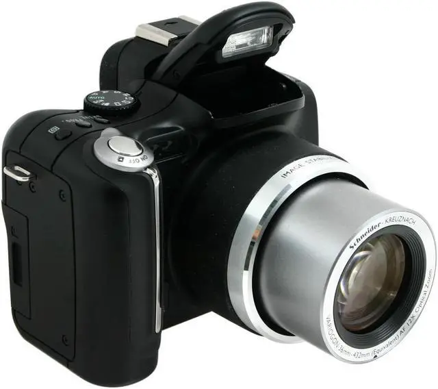 Refurbished: Kodak P850 Black 5.1 MP Digital Camera - Newegg.com