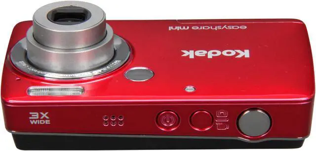 Kodak M200 Red 10.0 MP Wide Angle MINI Camera - Newegg.com