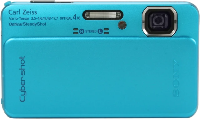 SONY DSCTX10/L Blue 16.2 MP Waterproof Shockproof 25mm Wide Angle ...