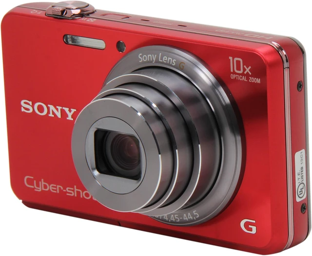 Open Box: SONY DSCWX150/R Red 18 MP Digital Camera - Newegg.com