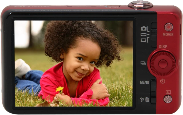 Open Box: SONY DSCWX150/R Red 18 MP Digital Camera - Newegg.com