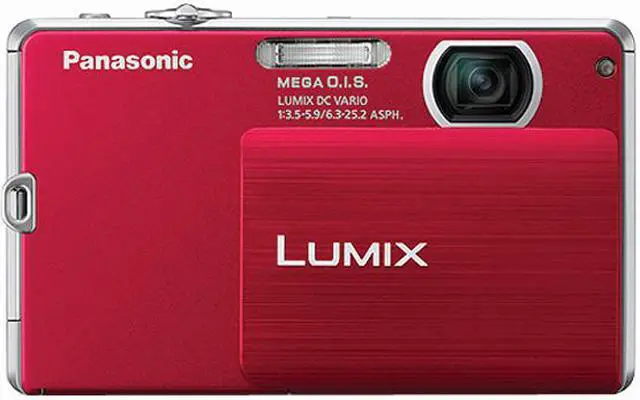 Panasonic LUMIX DMC-FP3 Red 14.1 MP Digital Camera - Newegg.com