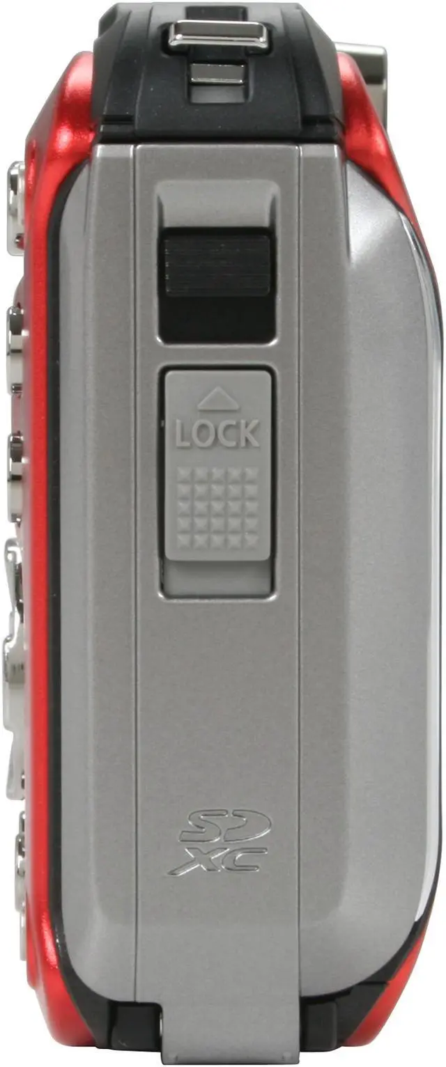 Panasonic DMC-TS3R Red 12.1 MP Waterproof Shockproof Digital Camera ...