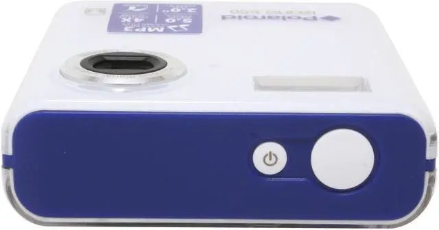 Polaroid izone 550 Blue/Silver 5.0 MP Digital Camera - Newegg.com