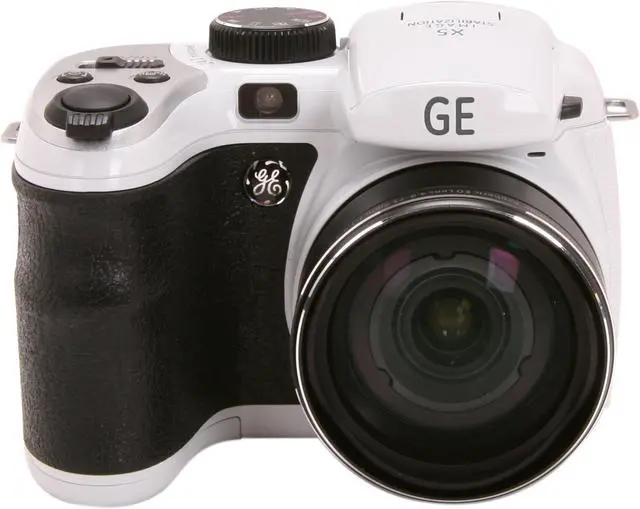 Open Box: GE X5-WH/B White 14.1 MP 27mm Wide Angle Bridge Digital ...