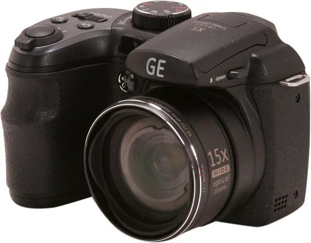 Refurbished: GE X5 Black 14.1 MP 27mm Wide Angle Digital Camera - Newegg.ca