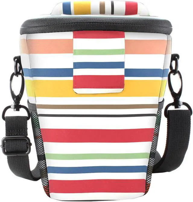 Portable DSLR Camera Case Bag with Top Loading Accesibility, Shoulder ...