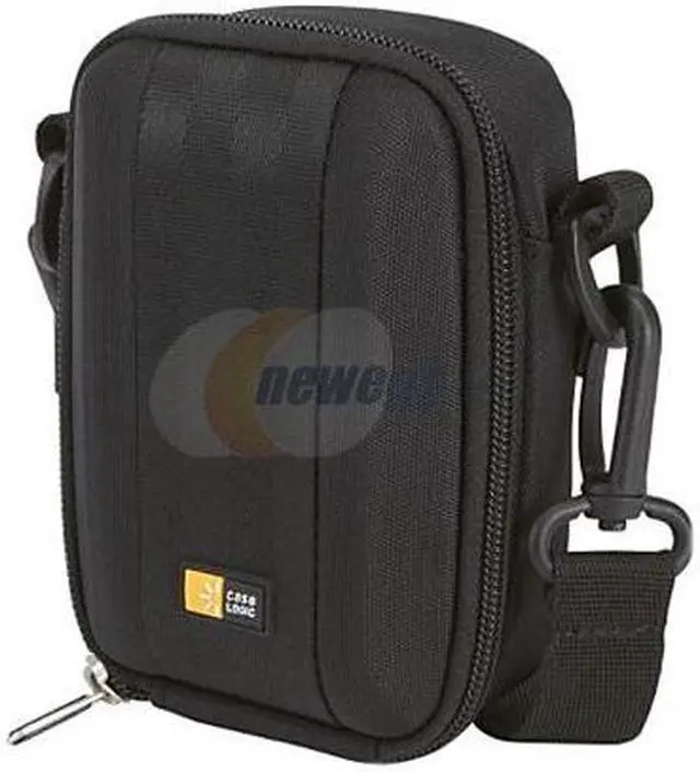 Case Logic QPB-202 Black Medium Camera and Flash Camcorder Case ...