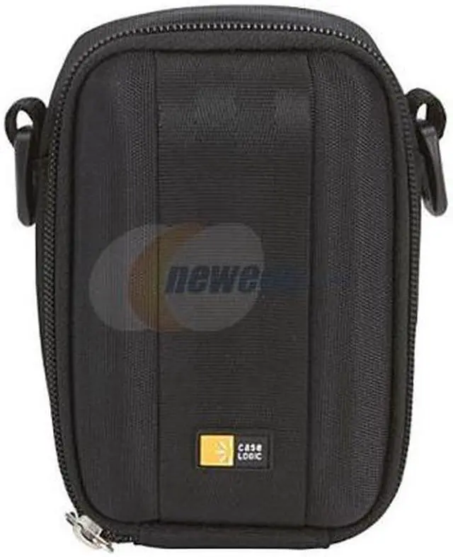 Case Logic QPB-202 Black Medium Camera and Flash Camcorder Case ...