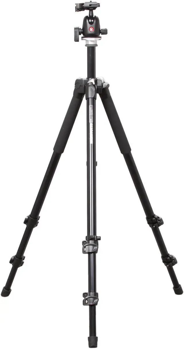 Manfrotto MK294A3-A0RC2 294 Aluminum Kit, Tripod 3 sections with Ball ...