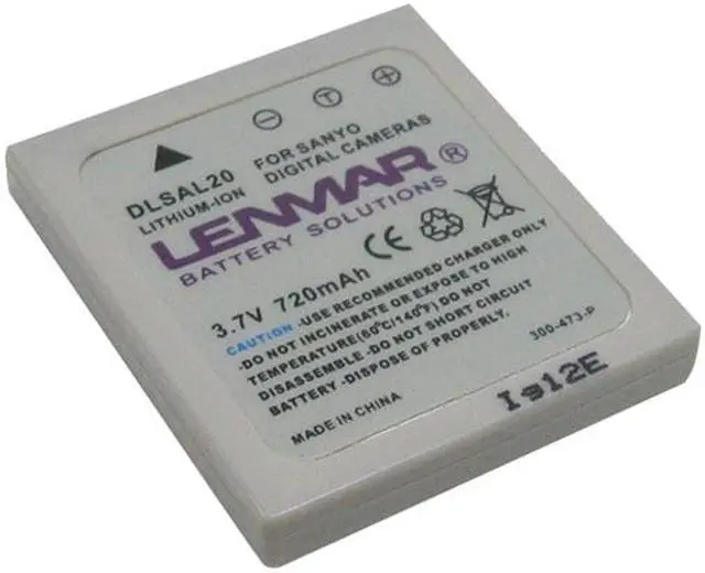 DLSAL20 Sanyo DB-L20 Series Replacement Battery - Newegg.com