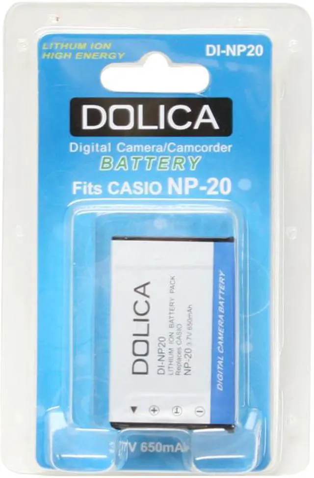 DI-NP20 Digital Camera Battery Replaces Casio NP20 - Newegg.com