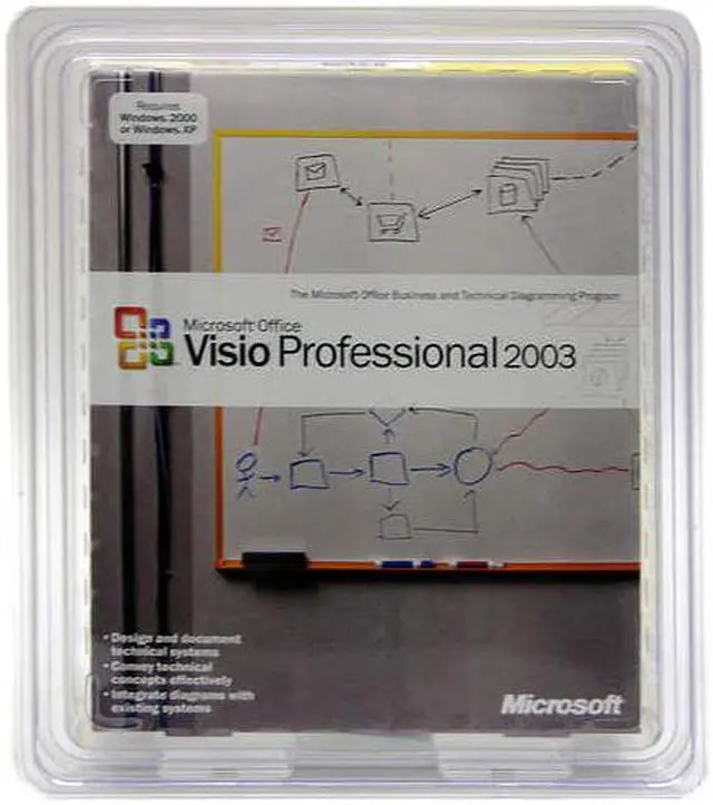 Microsoft Visio Professional 2003 - Newegg.com