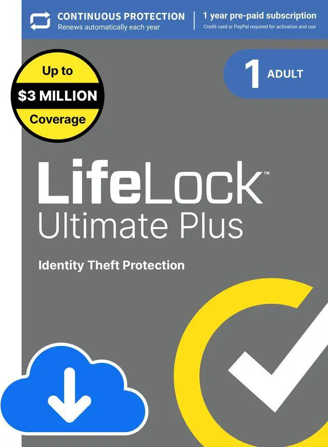 Norton LifeLock Ultimate Plus Identity Theft Protection,, 47% OFF