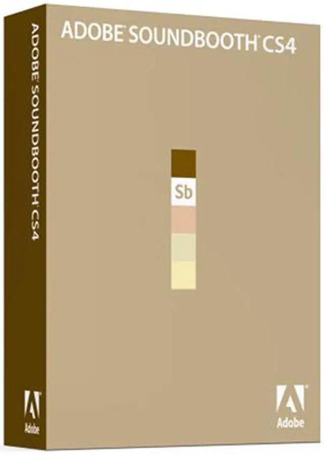Adobe Soundbooth CS4 Upgrade - Newegg.com