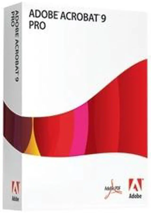 Adobe Acrobat Professional 9 Windows - Newegg.com