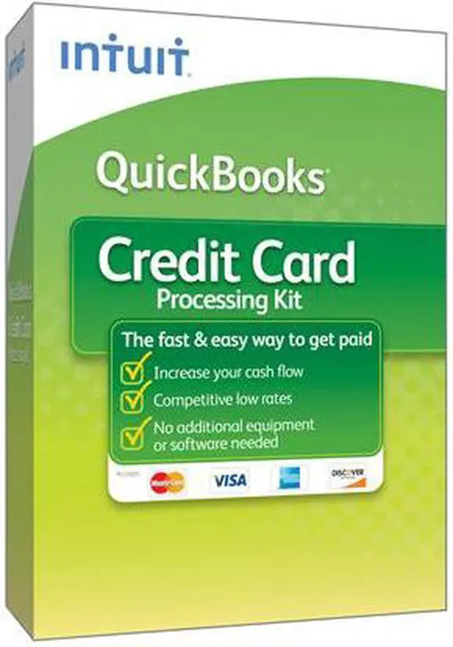 Intuit Quickbooks Credit Card Processing Kit 2010 - Newegg.com