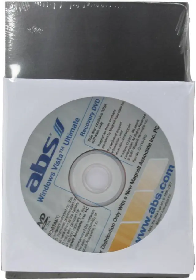 Microsoft Windows Vista Ultimate for System Builders 32-bitEnglish ORY ...