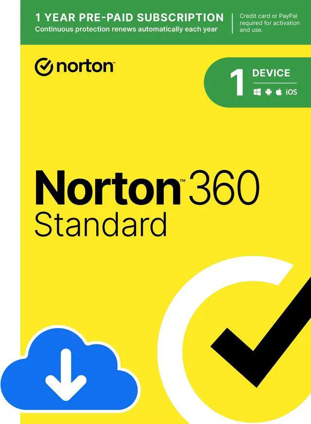 Norton 21389902 360 Deluxe Devices Antivirus Software With, 43% OFF
