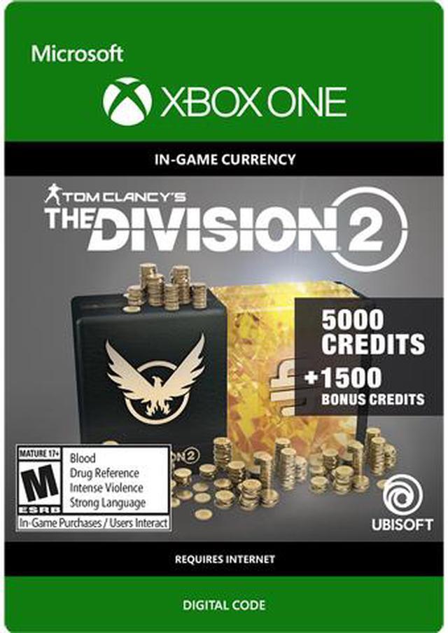 Tom Clancy s The Division 2 6500 Premium Credits Pack Xbox One Digital Code